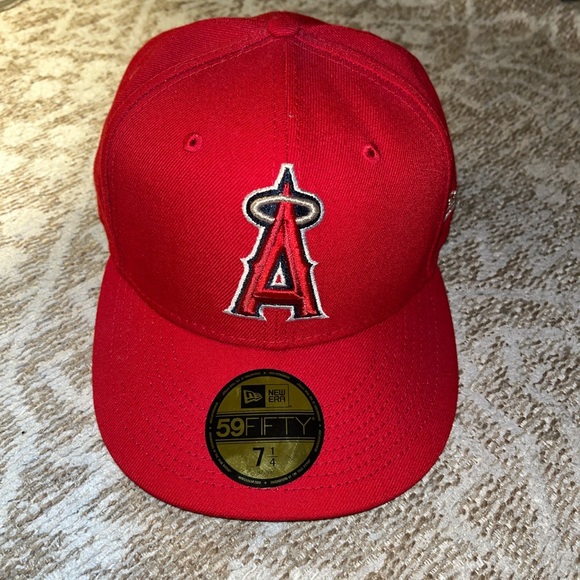 angels Hat | Accessories | Red Angels Cap Never Worn With Tag | Poshmark